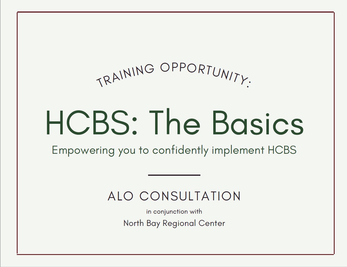 Home and Community Based Service Meeting (Service Providers) on April ...