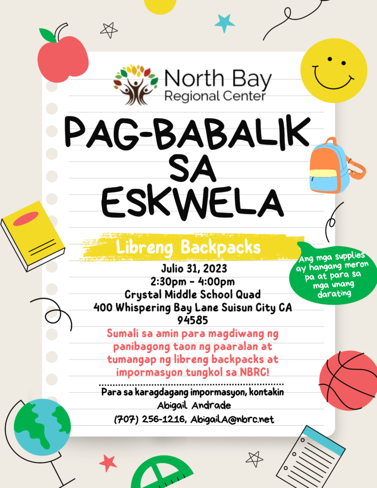 Back to School Event – Backpack Distribution (Solano County) - North ...