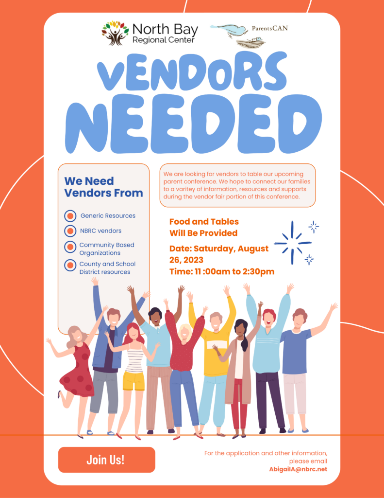 The Parent Reunion – Community and Vendor Resource Fair - North Bay Regional Center
